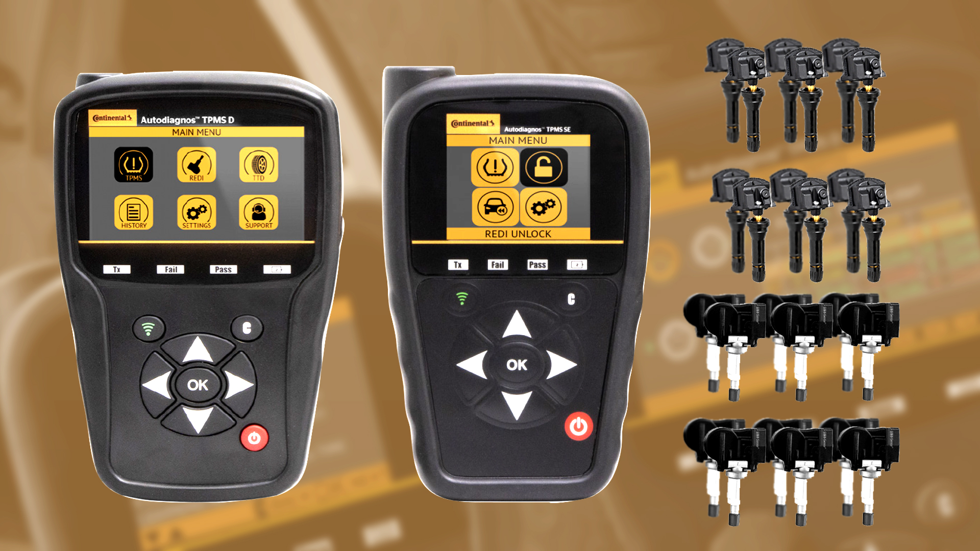 Continental Offers Autodiagnos TPMS Tools and REDI-Sensor TPMS Sensors ...